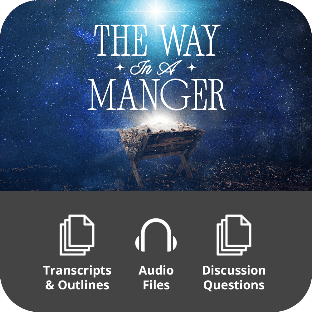 The Way in a Manger - Basic Sermon Kit I 3-Part – Irresistible Church ...